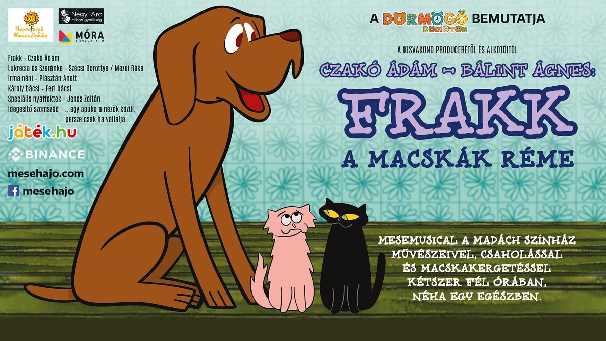 Frakk, a macskák réme – Mesemusical csaholással és macskakergetéssel ...
